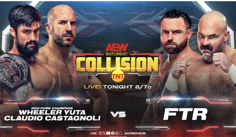 AEW COLLISION HITS & MISSES (6/8): New opening video, FTR shine again ...