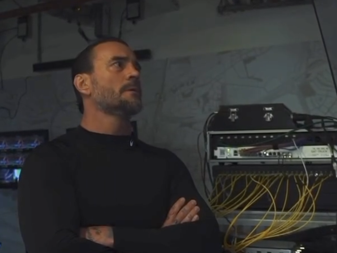 WWE releases footage of where CM Punk got the referee shirt before he ...