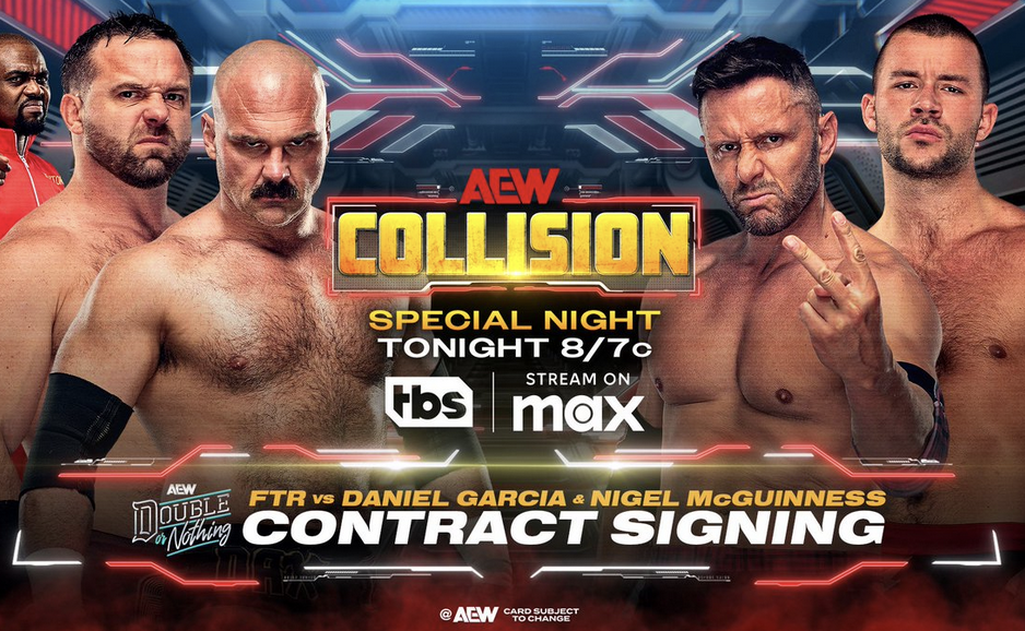 AEW COLLISION HITS & MISSES (5/22): FTR& Nigel McGuinness Daniel Garcia ...