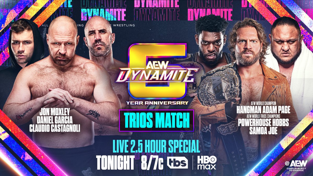 AEW DYNAMITE PREVIEW (10/1): Announced matches, location, ticket sales ...