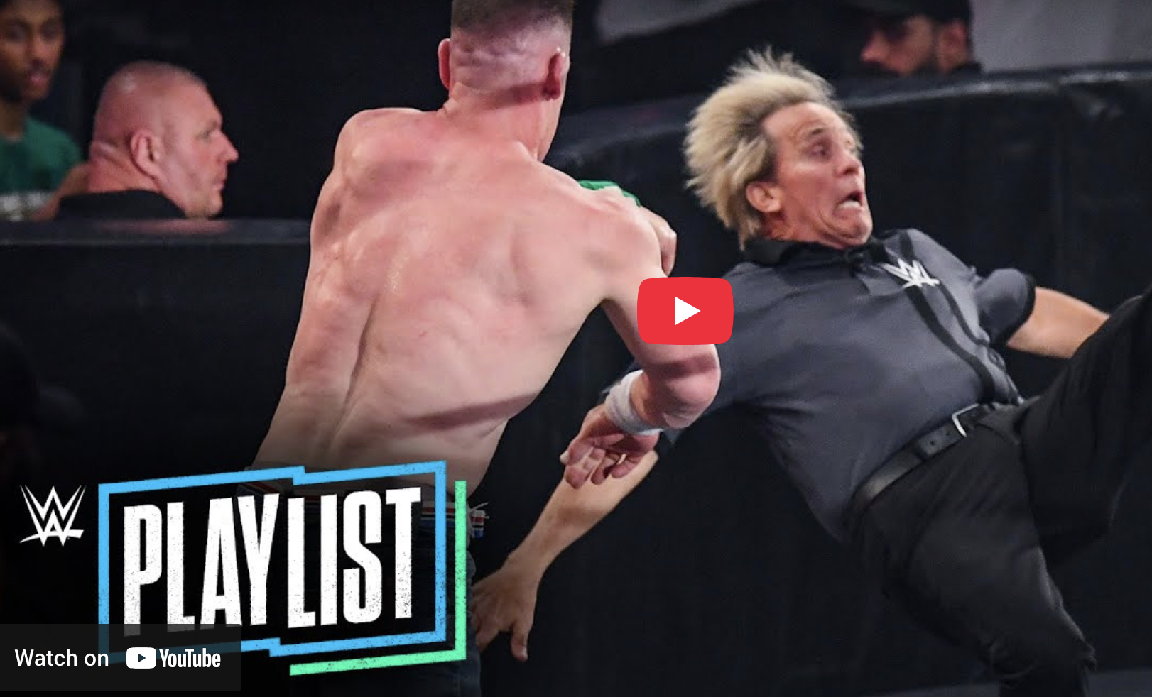 WWE YOUTUBE VIDEO REVIEW: WWE highlights referee bumps over the years ...