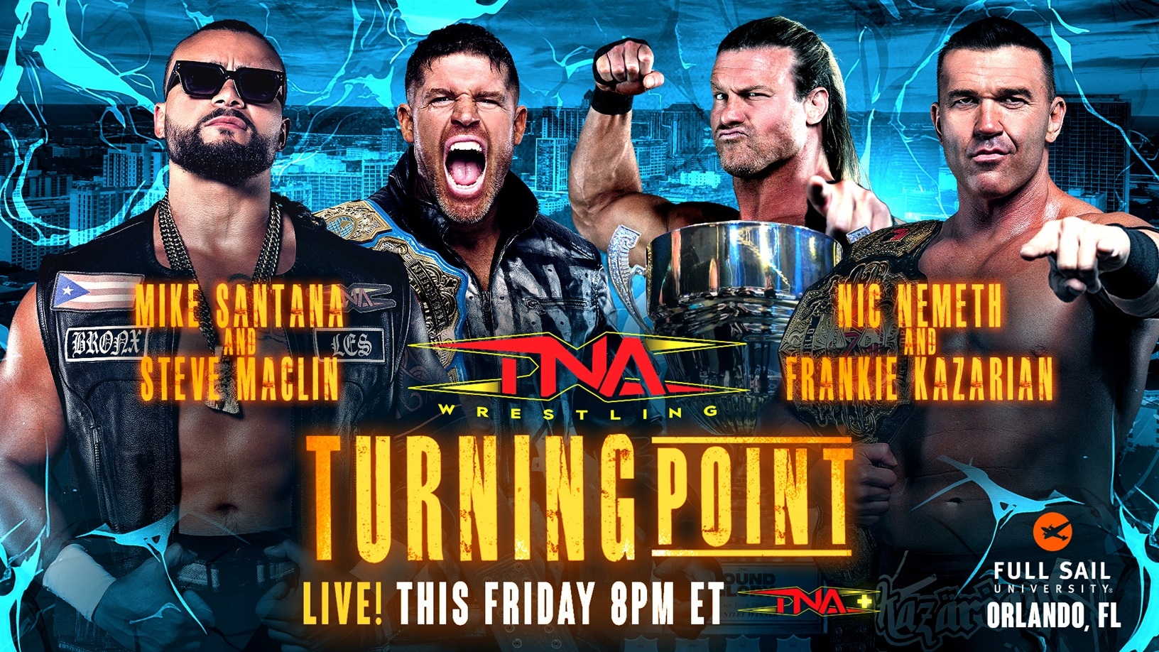 TNA TURNING POINT 2025 RESULTS (11/14): Jordan vs. M, The System vs ...